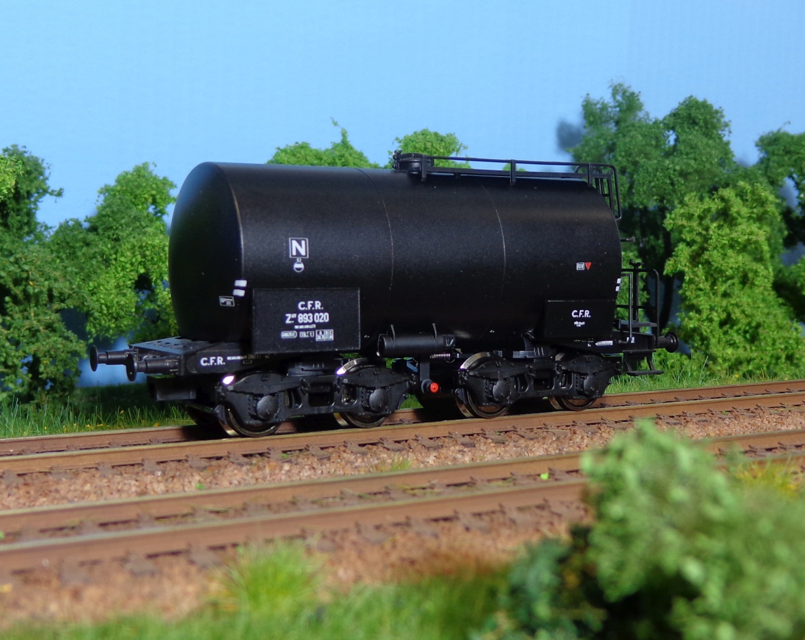 CFR Tank wagon, scale H0 (1:87)